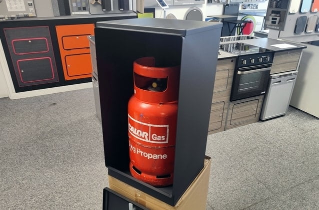 Gas Locker for Propane and Butane 6kg – Complete Seal with Removable ...